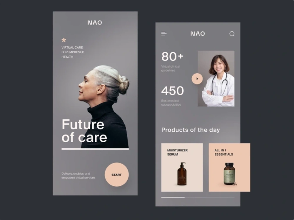 An amazing mobile app UI UX design | Upwork