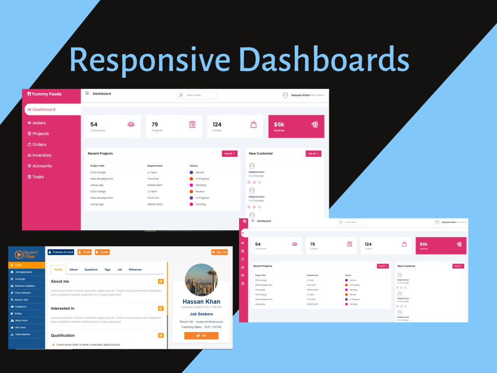 XD, Figma , PSD or PDF to Responsive HTML using Tailwind CSS | Upwork