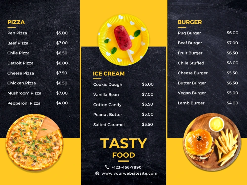A classy menu design, food menu, restaurant menu, price list | Upwork