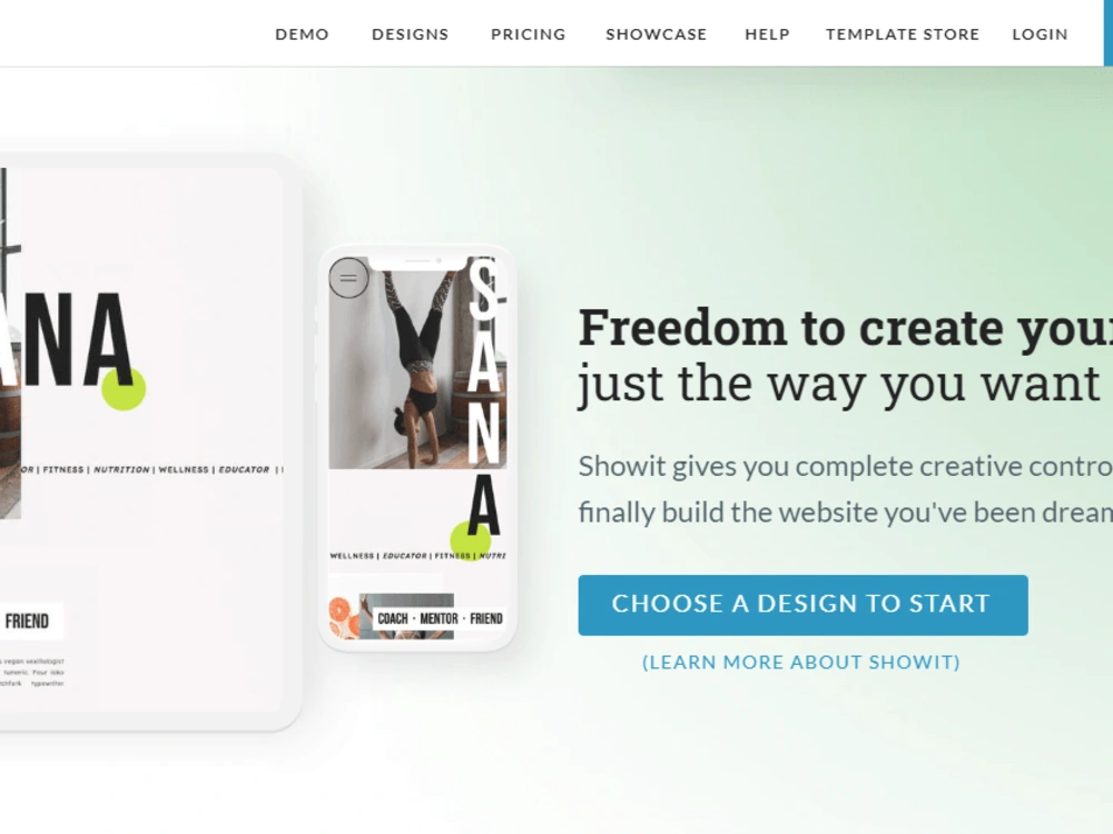 Customize Showit Website and Redesign Showit Template, | Upwork