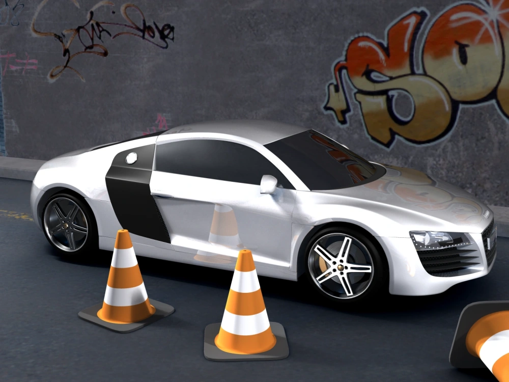 An Awesome highly detailed 3D Car model for your Game, Animation ...