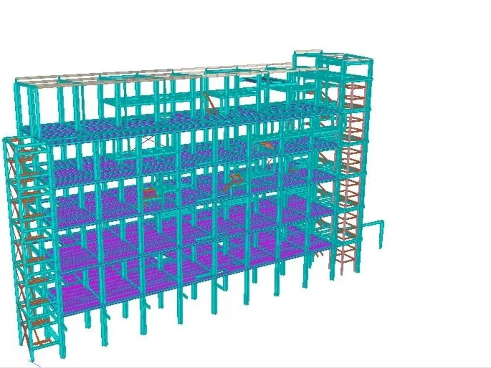 A completely self-explained STAAD file & Connection design calculations ...