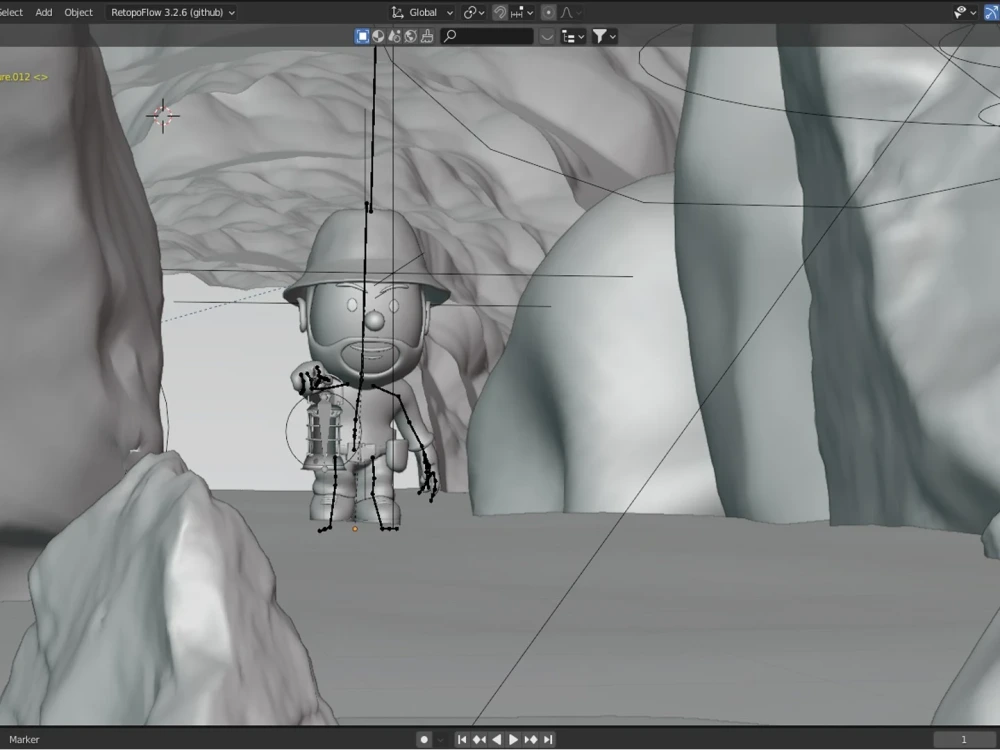 A beautiful 3d character animation | Upwork