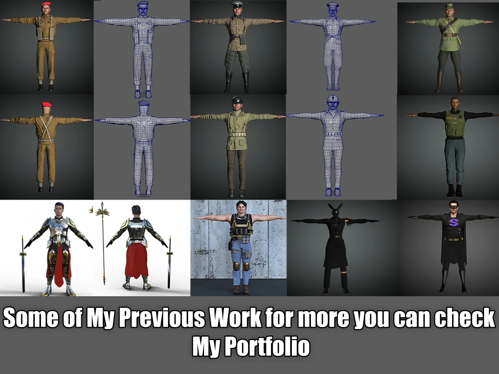 3d and rig awesome 3d humanoid character | Upwork