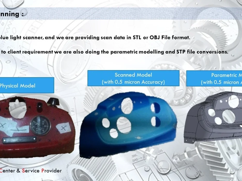 Reverse engineering services from your scan data | Upwork