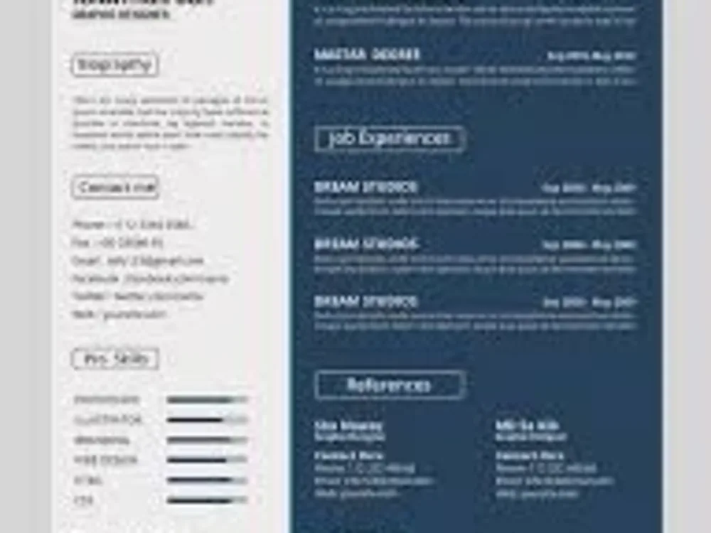 Best Resume perfect for your desired Job | Upwork