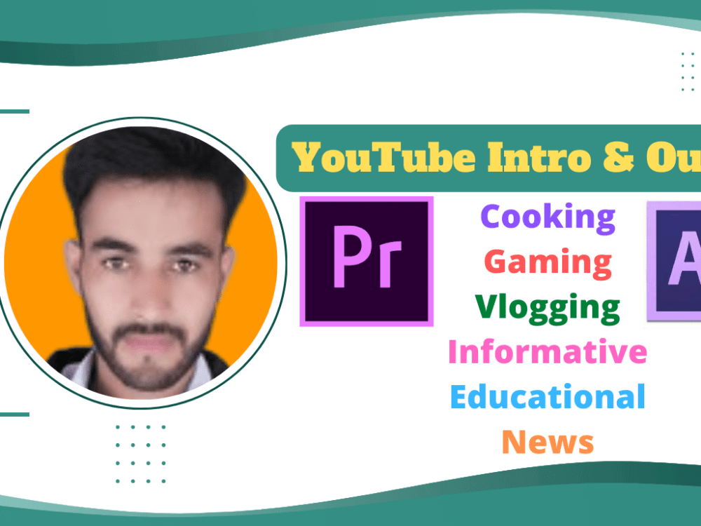 A Professional custom YouTube Intro & Outros | Upwork