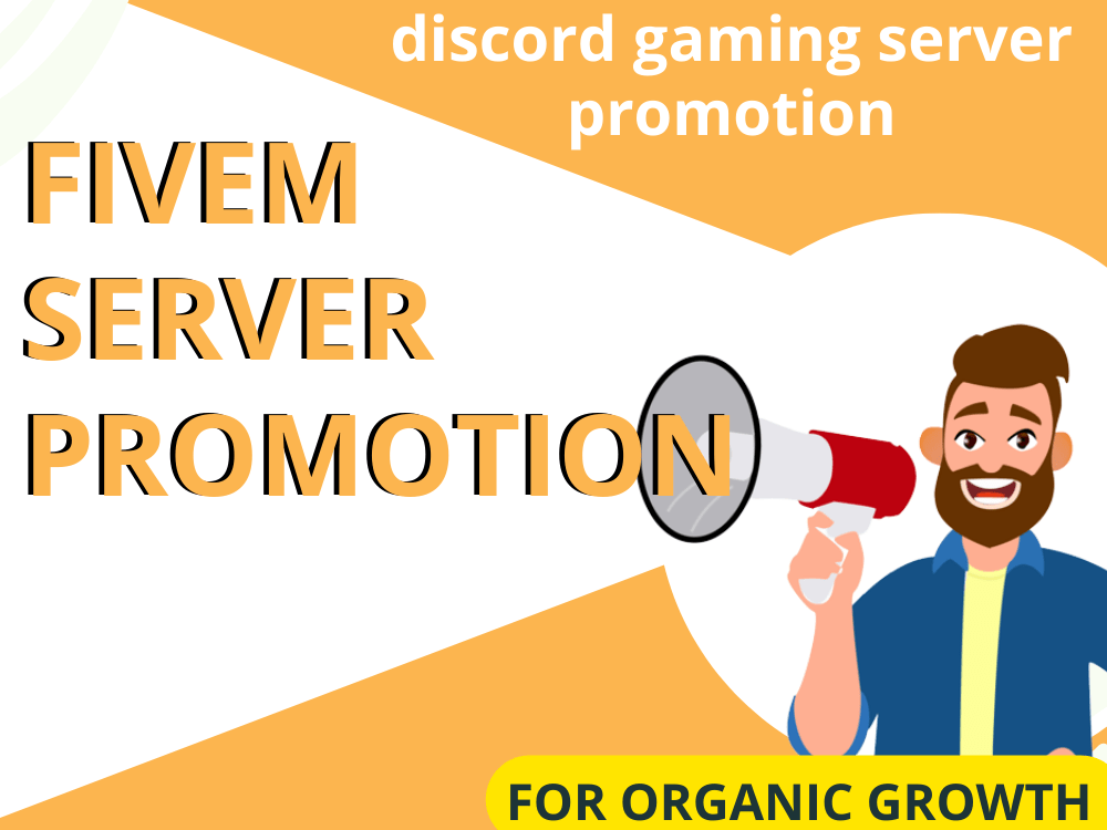 Real gaming promotion, fivem server promotion, twitch promotion | Upwork