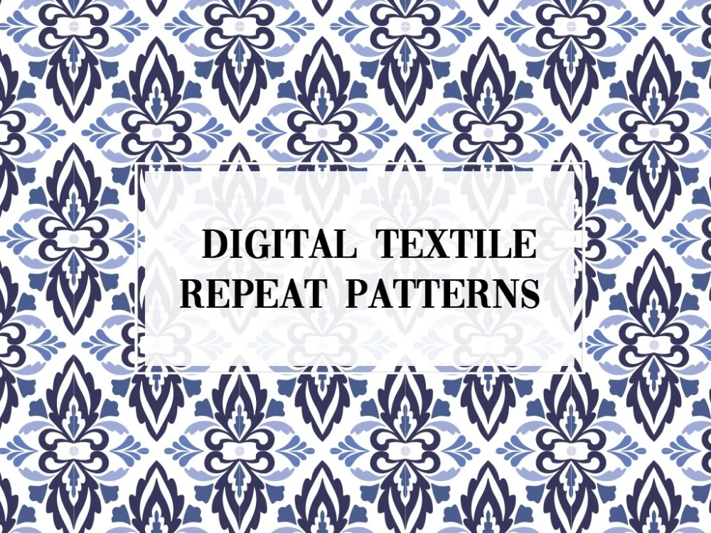 Seamless surface pattern textile repeats design | Upwork