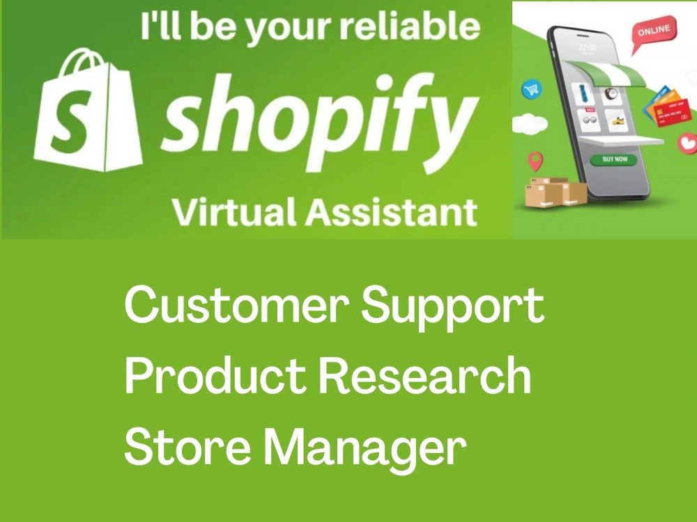Shopify store management and Product Research | Upwork