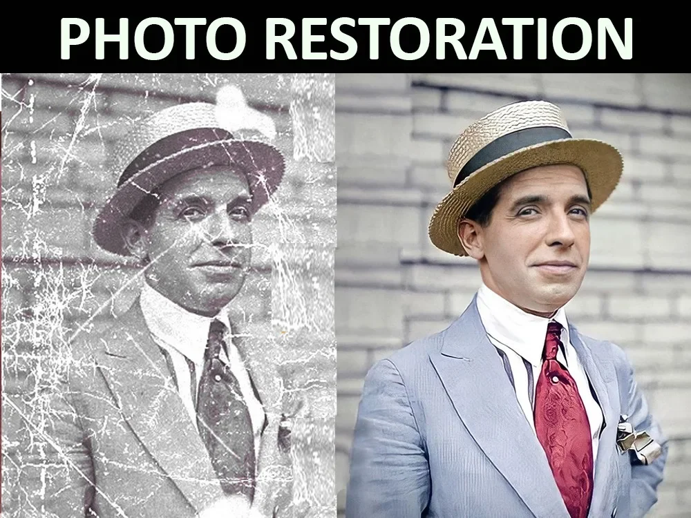 An amazing photo restoration and colorization old photos | Upwork
