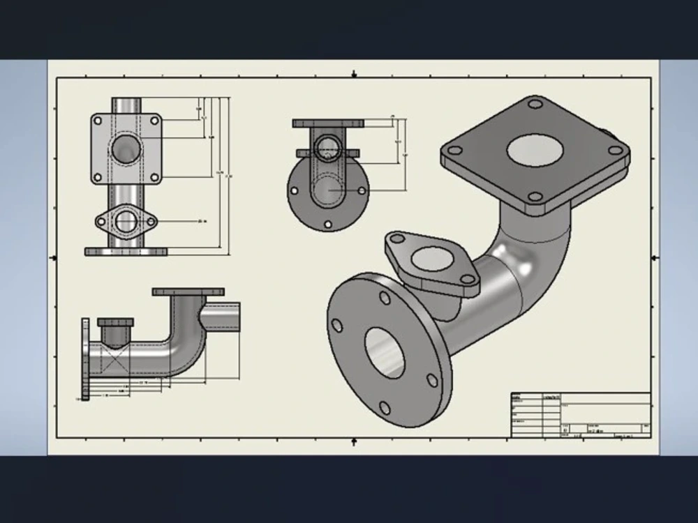 2D drawings, 3D Mechanical parts and components design in SolidWorks ...