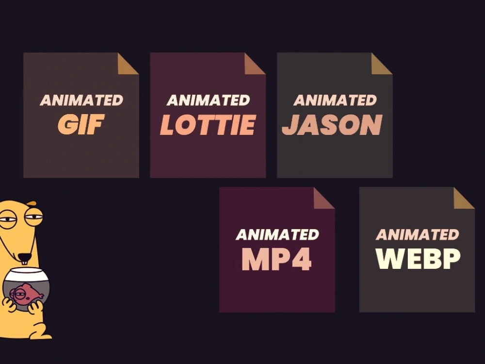 Custom animated gif, lottie, mp4. | Upwork