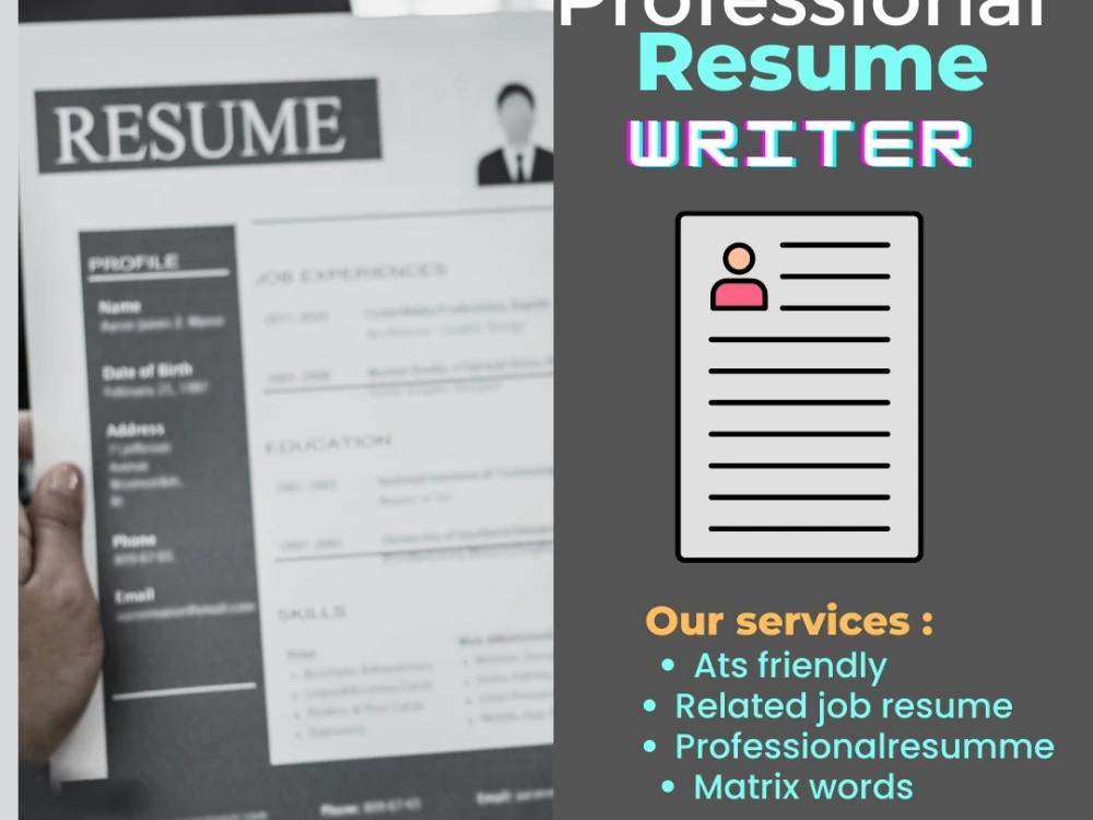 Job Winning ats friend/resume | Upwork