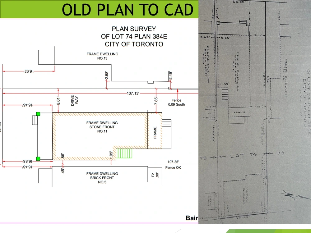 A professional AutoCAD dwg dxf file from any hand draft sketch pdf ...