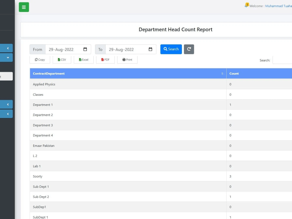 Realtime visitor/contractor headcount management system | Upwork