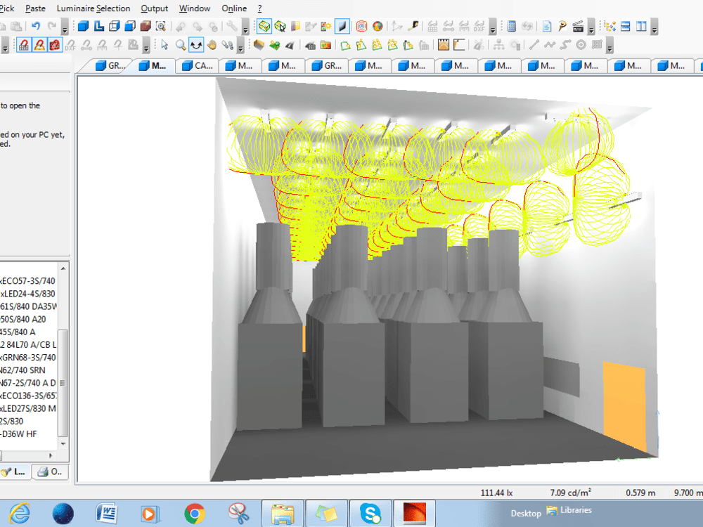 A dialux lighting design and electrical schematic drawing in 3days | Upwork