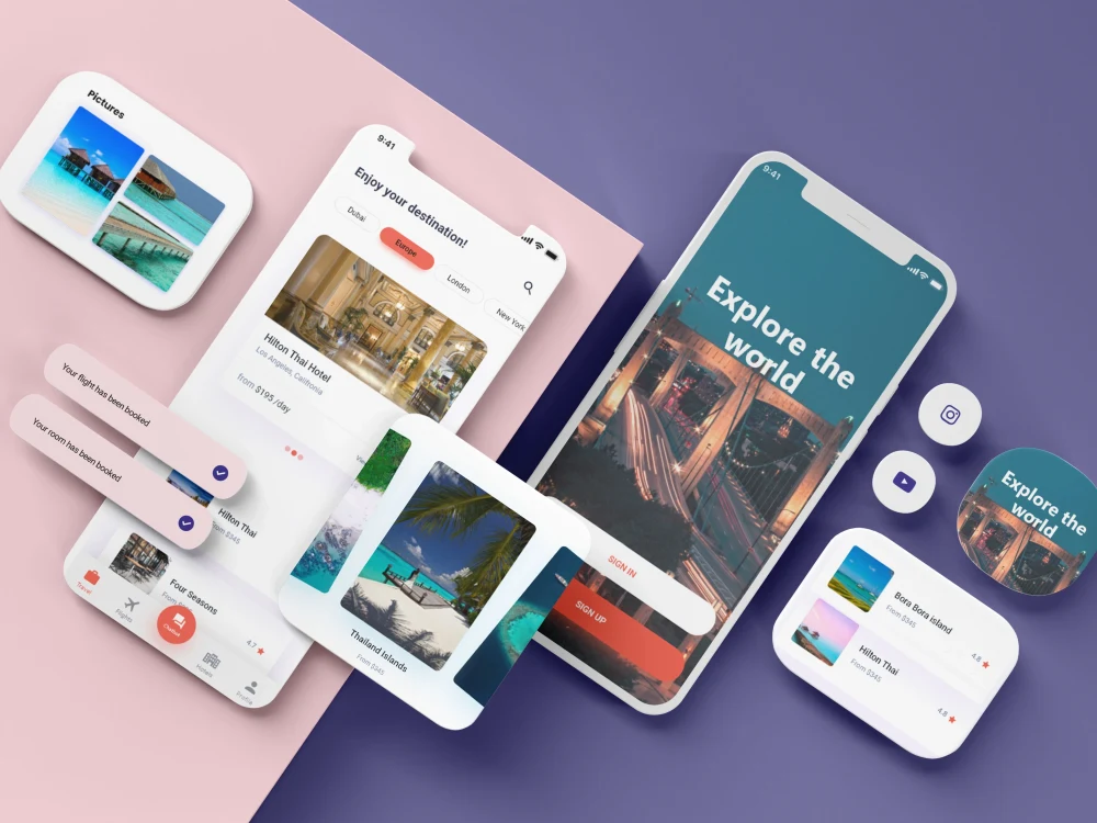 Creative UX UI Design for Mobile and Web Applications | Upwork