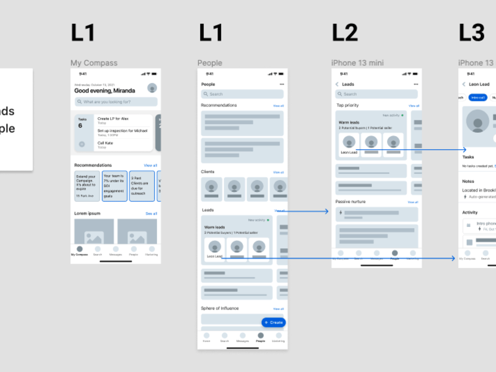 Design wireframes for your desktop or mobile application. | Upwork