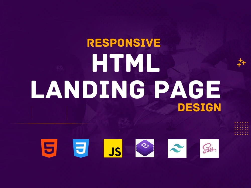 Responsive html landing page | Upwork