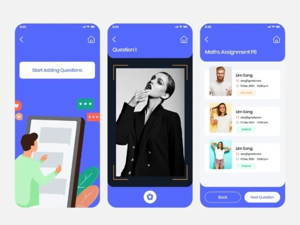 A creative mobile app UI/UX design | Upwork