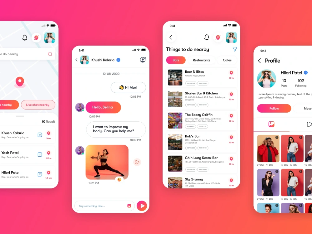 A creative mobile app UI/UX design | Upwork