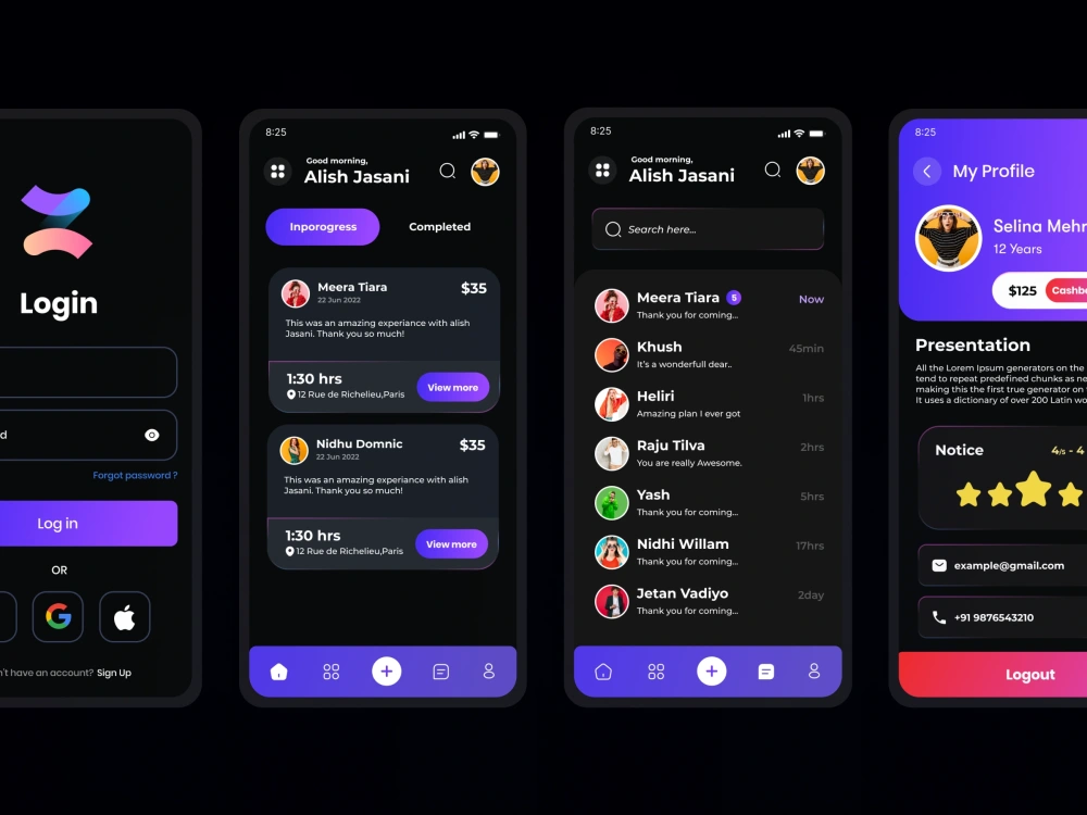 A Creative Mobile App Ui Ux Design Upwork