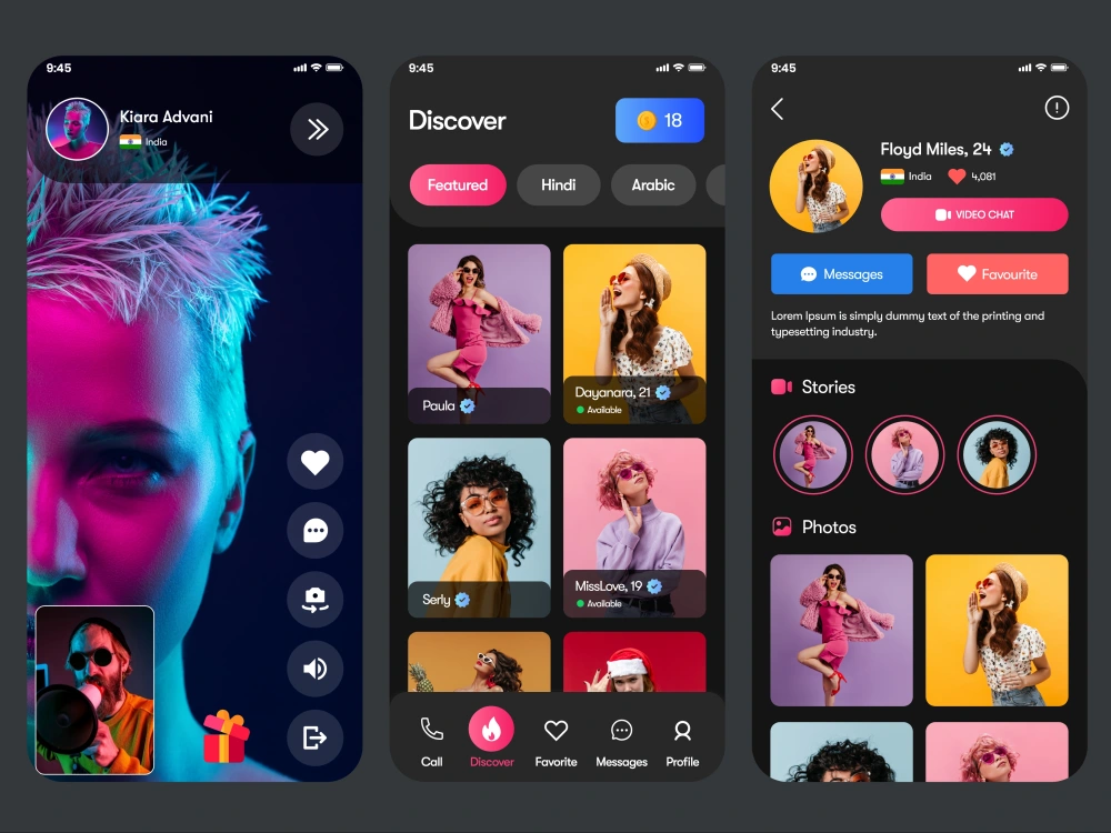 A creative mobile app UI/UX design | Upwork