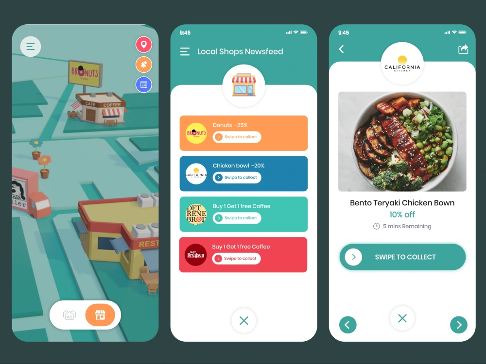 A creative mobile app UI/UX design | Upwork