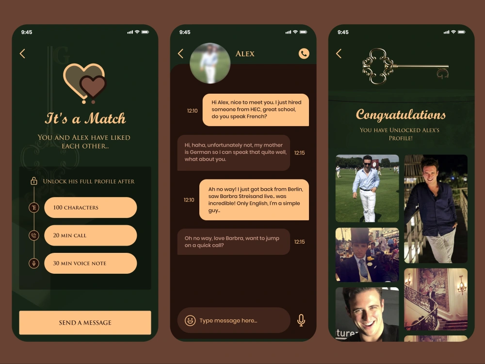 A creative mobile app UI/UX design | Upwork