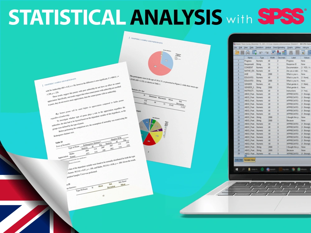 Descriptive and inferential statistical analysis of your data with SPSS | Upwork