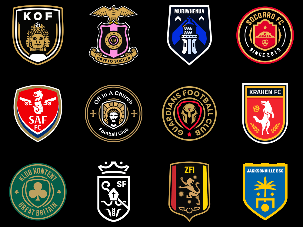 A unique football badge or soccer logo | Upwork