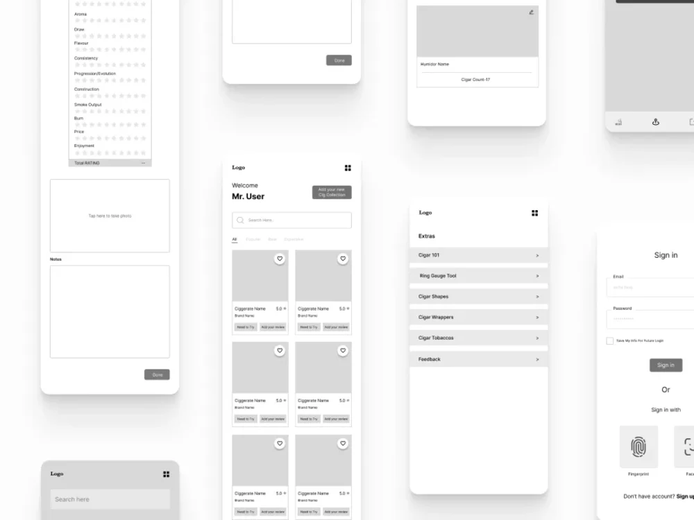 Wireframe of your mobile app or website | Upwork