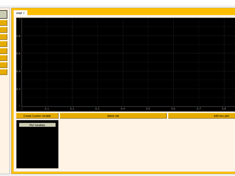 A dynamic data visualization software with a graphical user interface ...