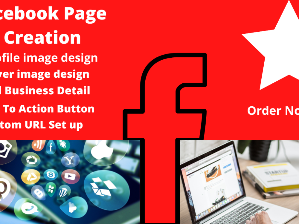 Facebook business page creation, profile set up, cover and banner ...