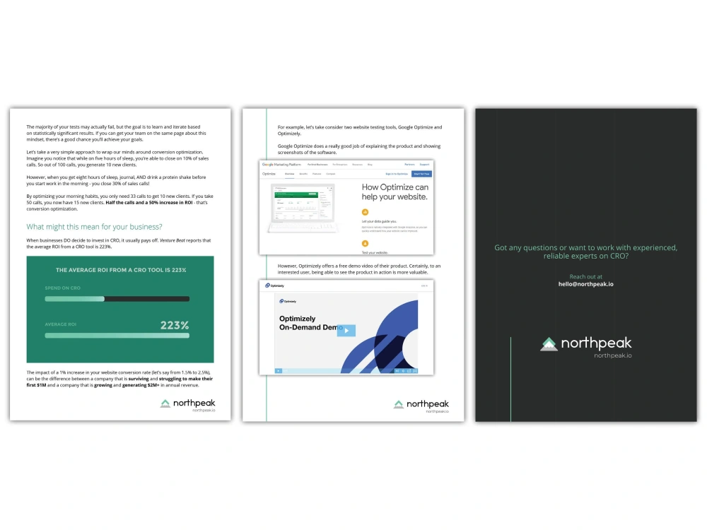 A beautiful MODERN PDF Document for your Business | Upwork