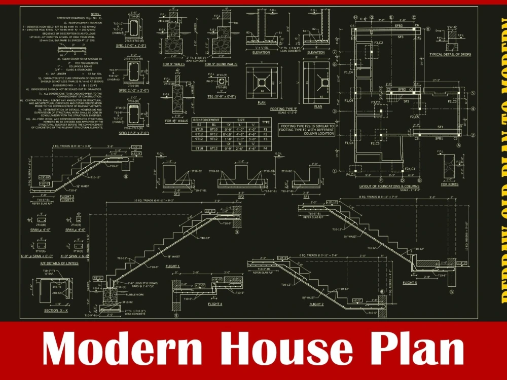 AutoCAD 2d floor plan blueprints, house permit drawings | Upwork