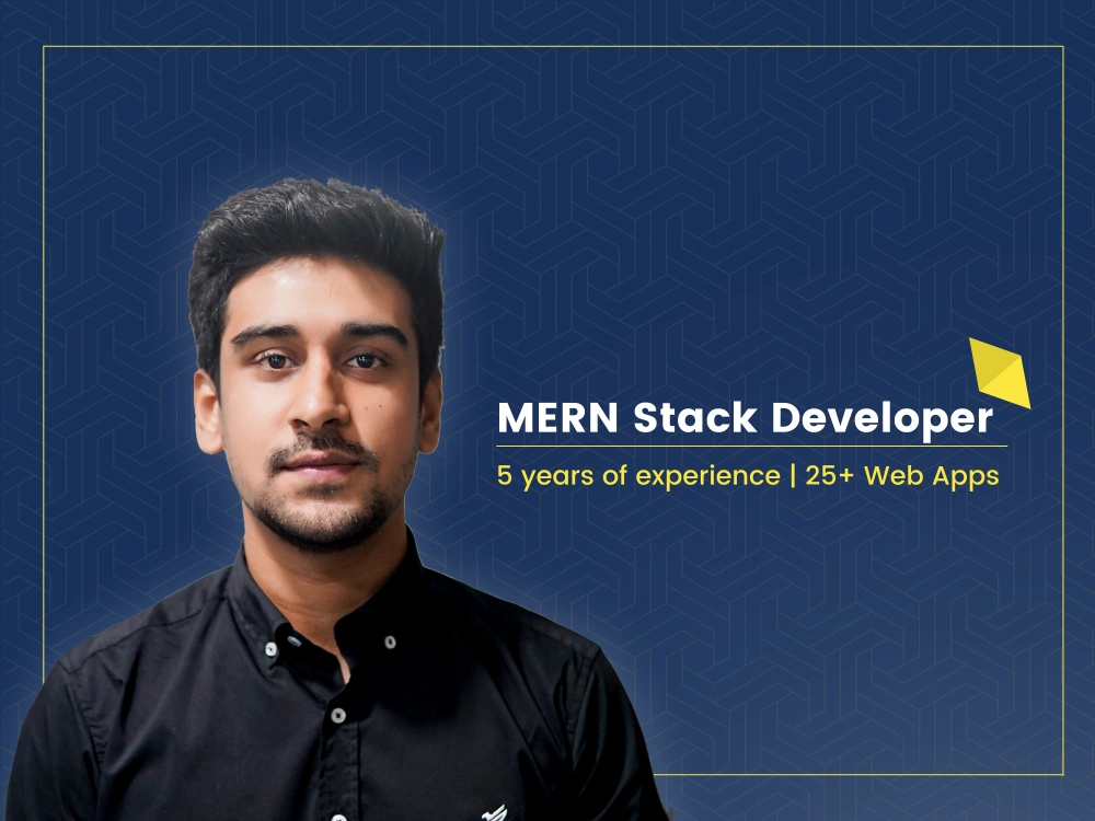 A full-stack developer specializing in MERN Stack Web App Development ...