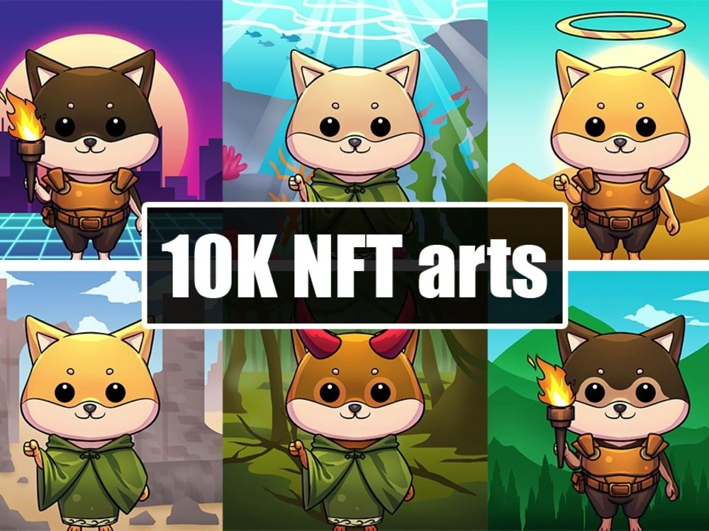 An NFT art collection | Upwork