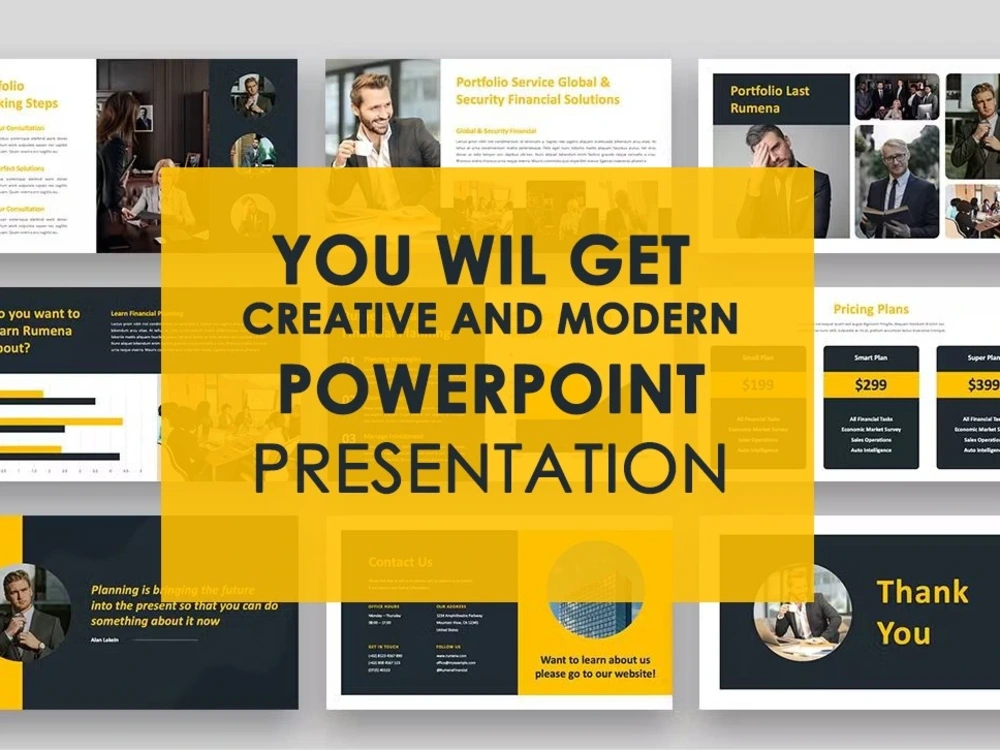 Creative and modern powerpoint presentation | Upwork
