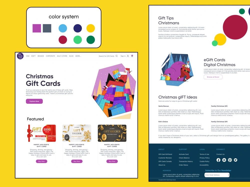 An eye-catching website design UI/UX in Figma, Web design/website ...