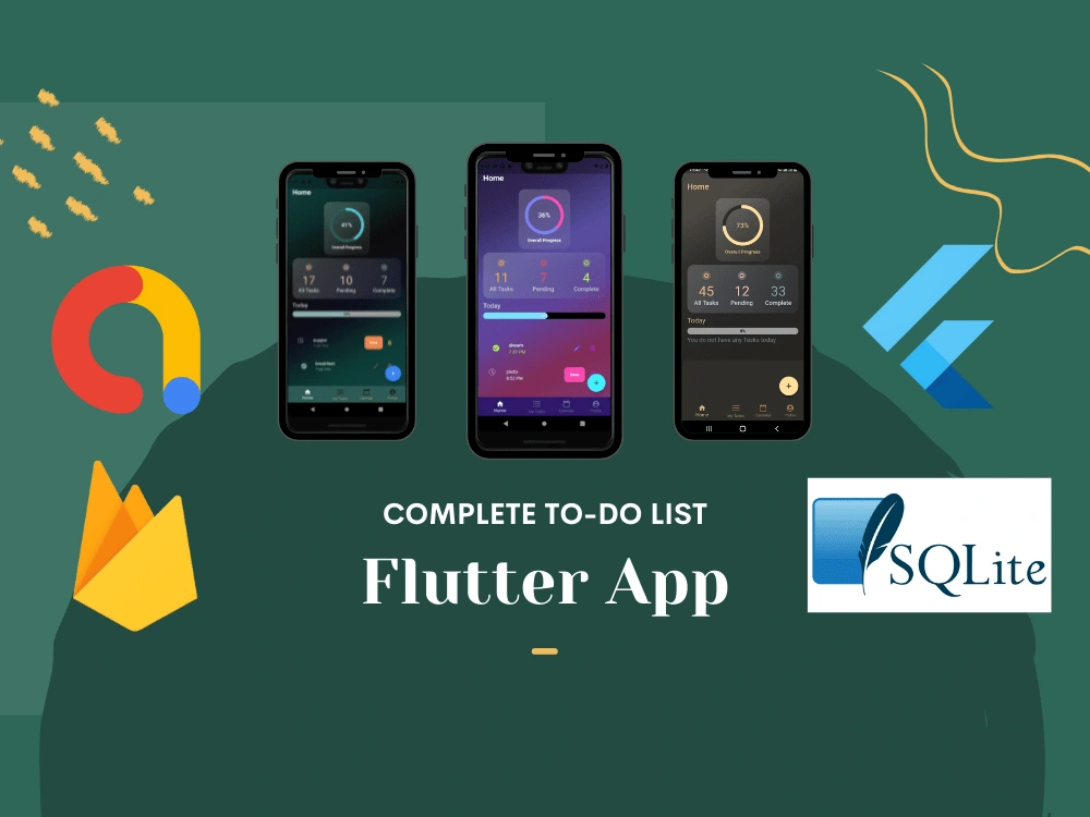A complete to-do list flutter project with support on implementation | Upwork