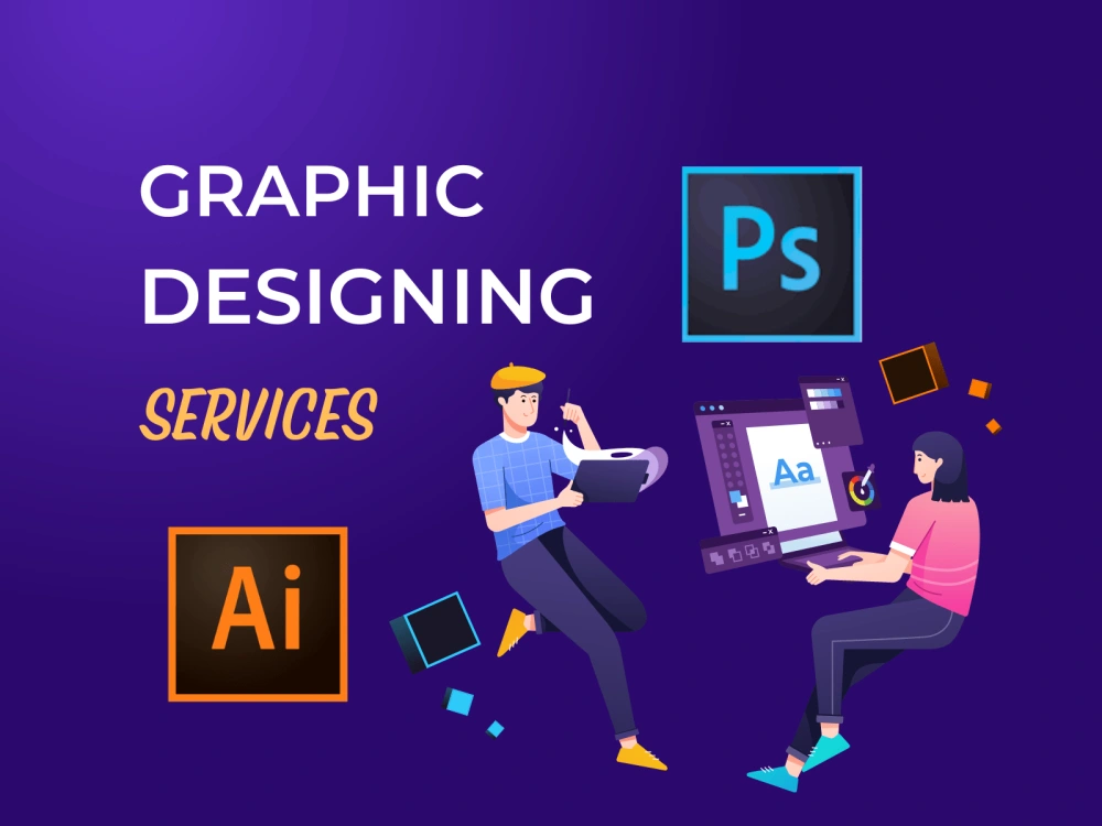 Any graphic design work using photoshop and illustrator | Upwork