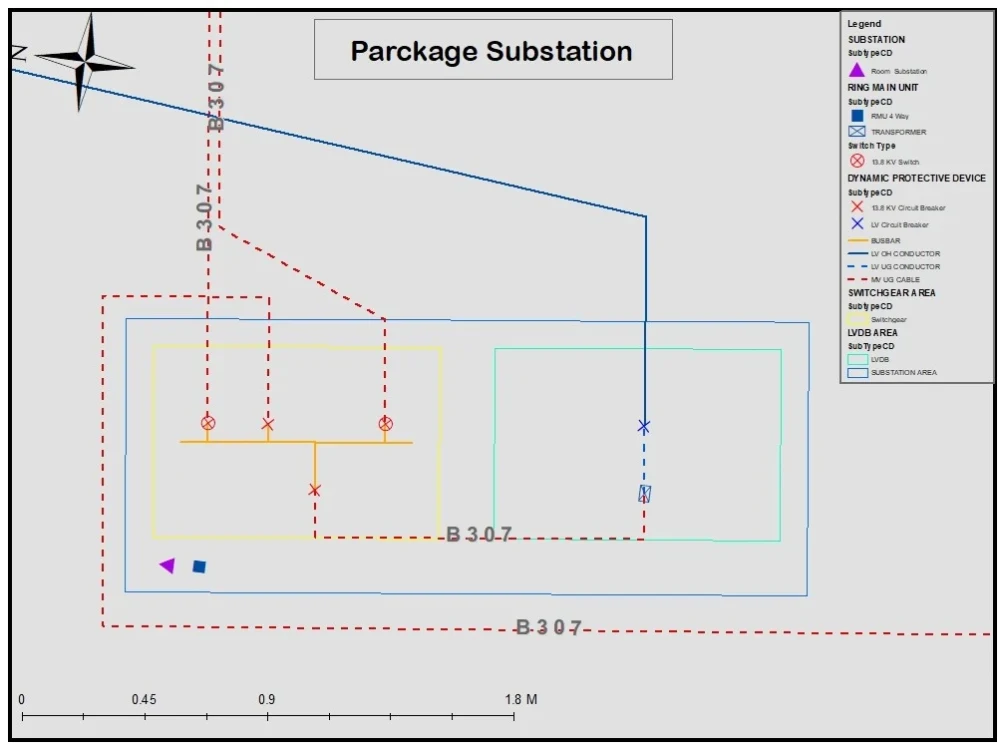 A GIS system for managing electric transmission and distribution ...