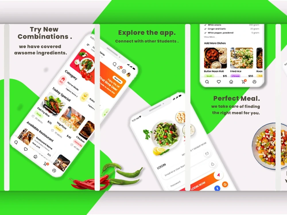 The best design of app screenshots for the play store and app store ...