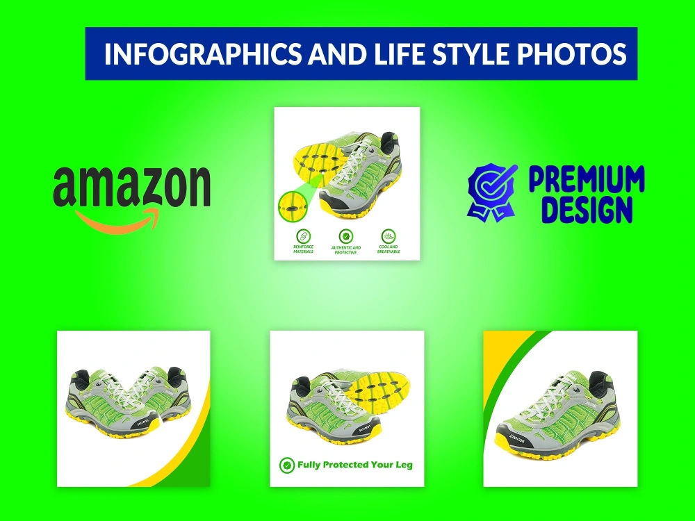 AMAZON Listing Images Infographics and Photoshop Editing | Upwork