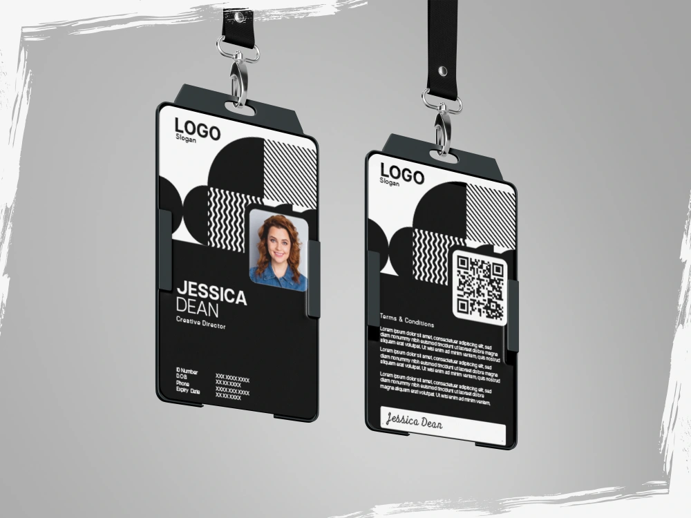 A personalised ID card design for your company or event. | Upwork