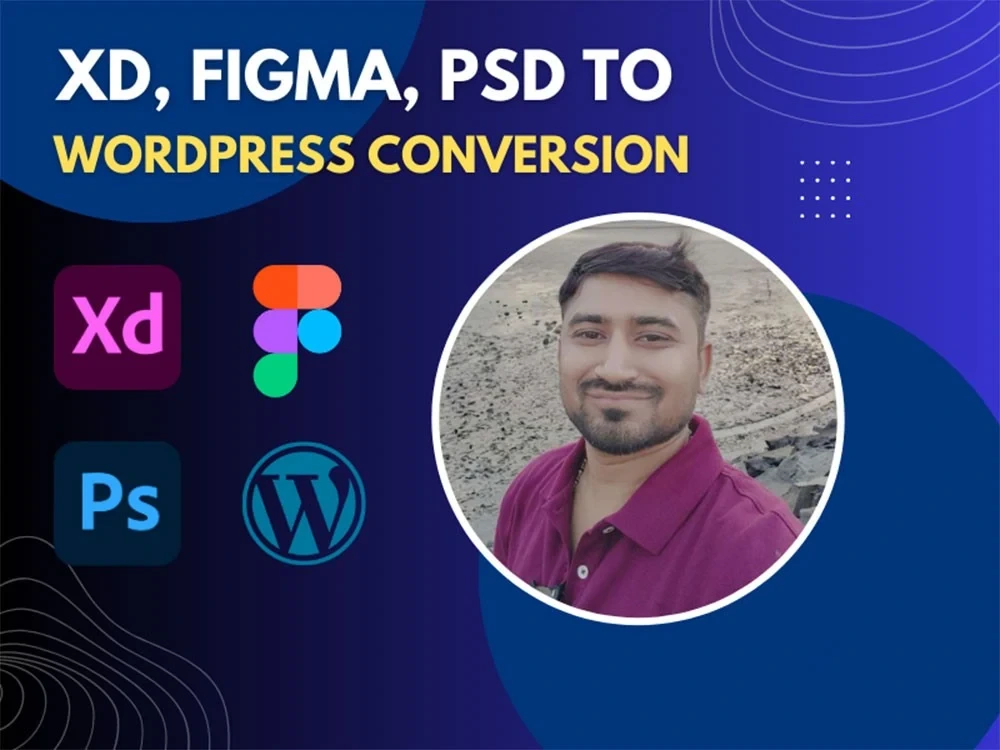 Xd, Figma, PSD to WordPress Conversion | Upwork