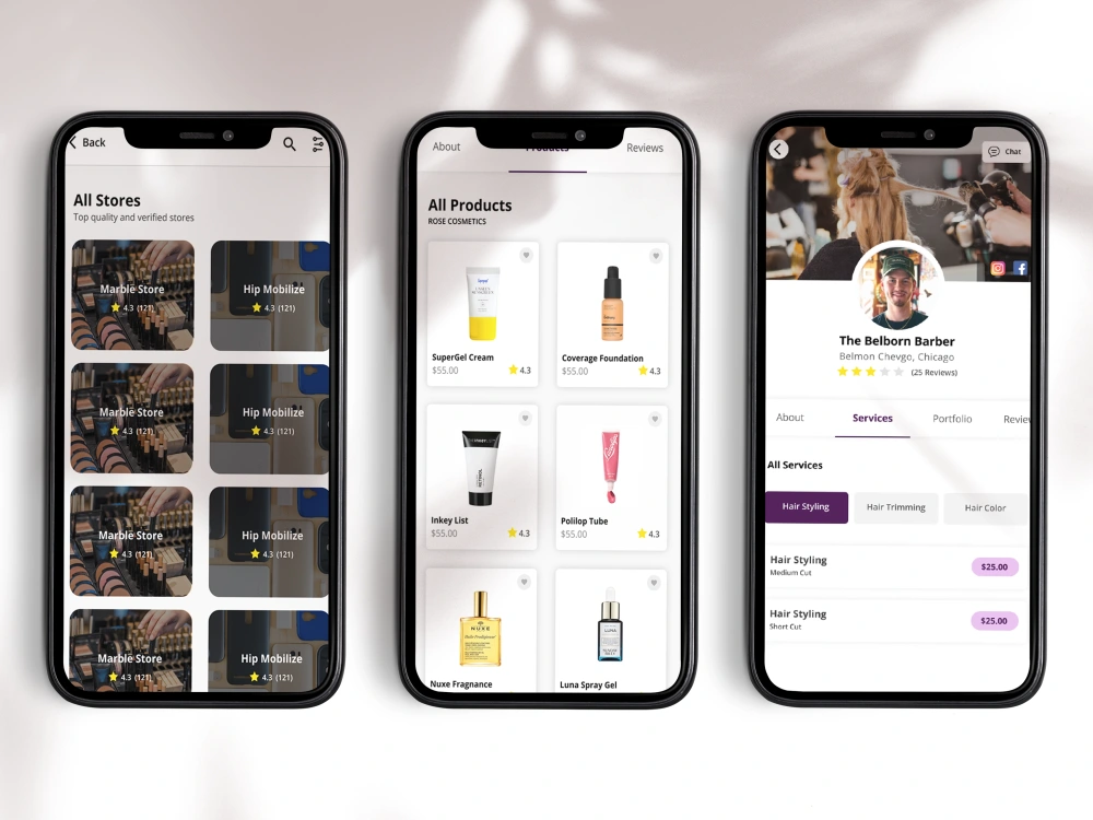 Responsive website UI/UX design, web UI or landing page UI design in ...