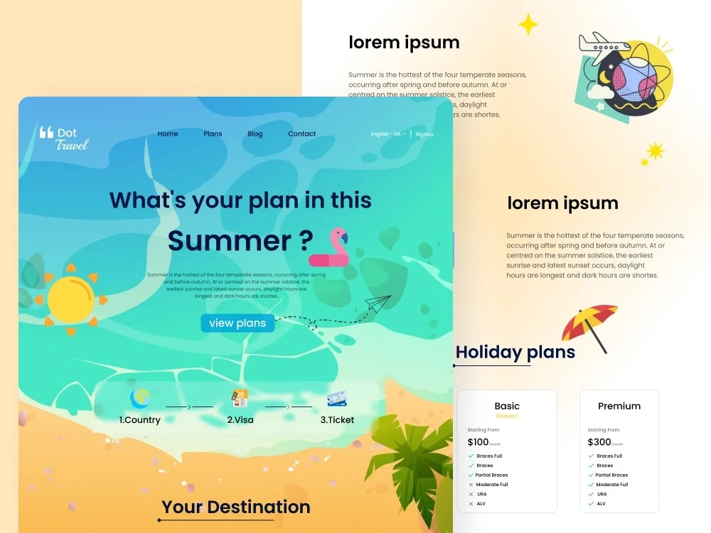 Stunning website UI UX design for your company | Upwork